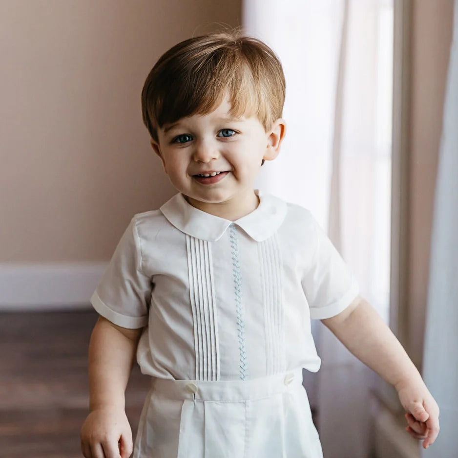 Vintage Bobby Suit - Ivory – Little Labels Co
